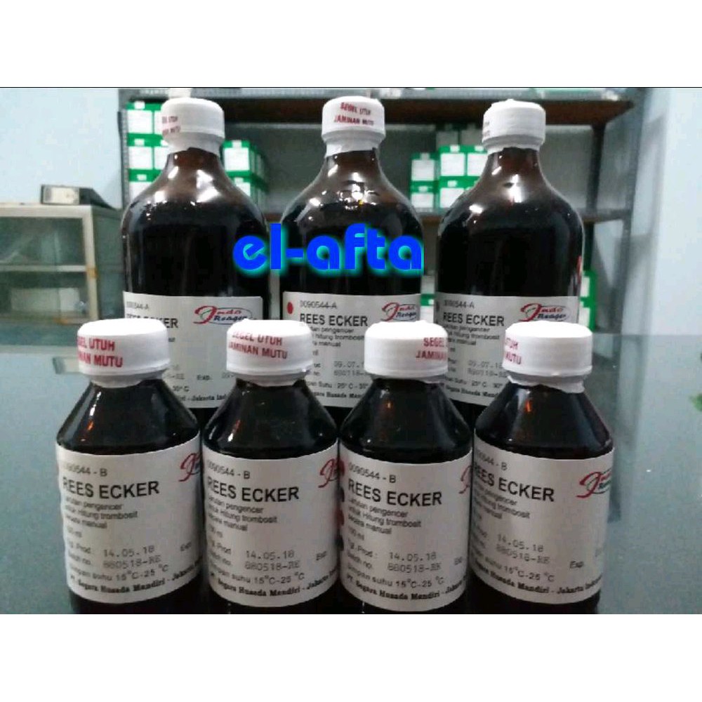 Jual reagen Rees Ecker 100mL Indonesia|Shopee Indonesia