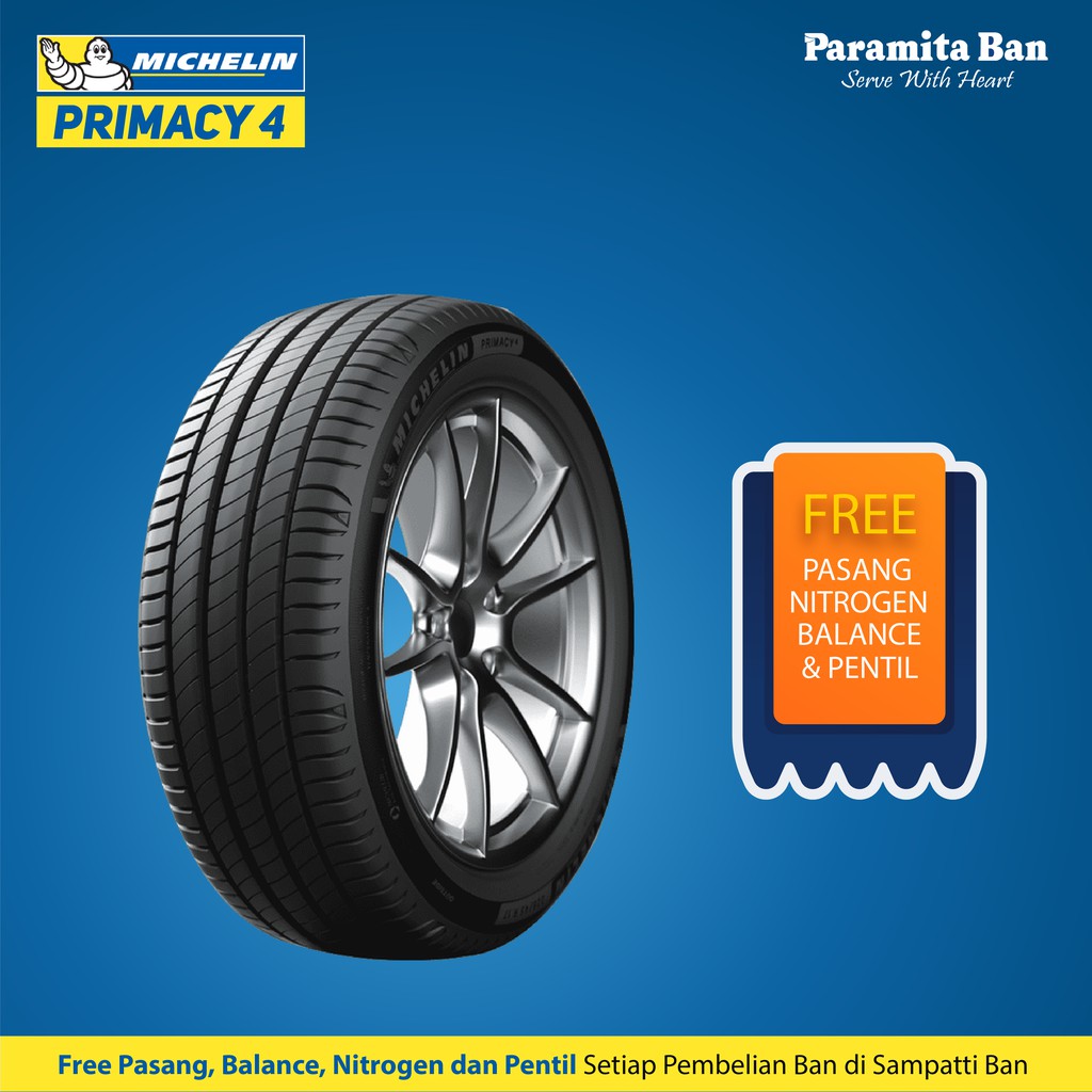 Jual Ban Mobil Michelin Primacy 4 235/50 18 Ban Mobil R18 Indonesia|Shopee Indonesia