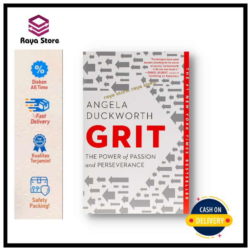 Jual Grit The Power Of Passion And Perseverance By Angela Duckworth
