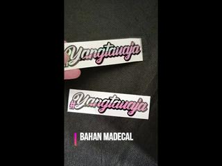 Jual stiker ytta #yangtautauaja / sticker yang tau tau aja / stiker ...