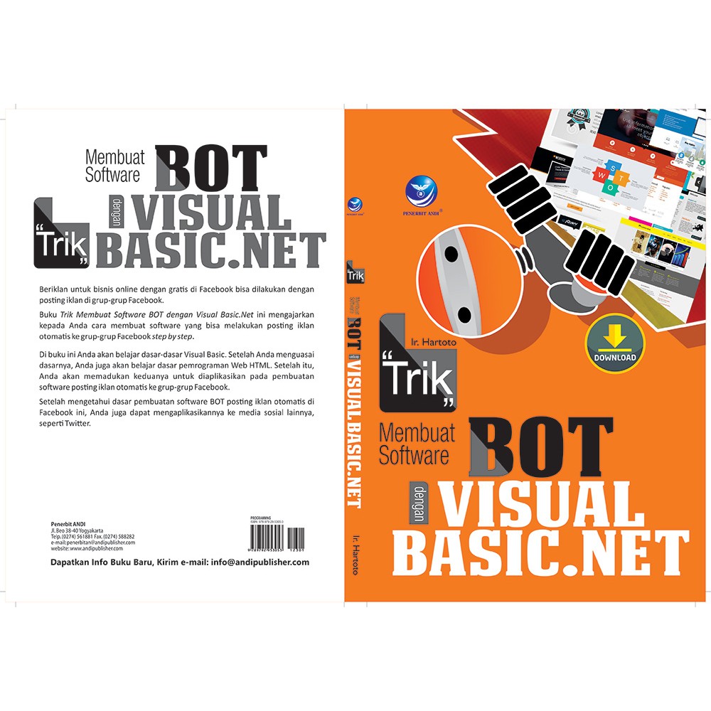 Jual Buku Komputer : Trik Membuat Software BOT dengan Visual Basic.Net | Shopee Indonesia