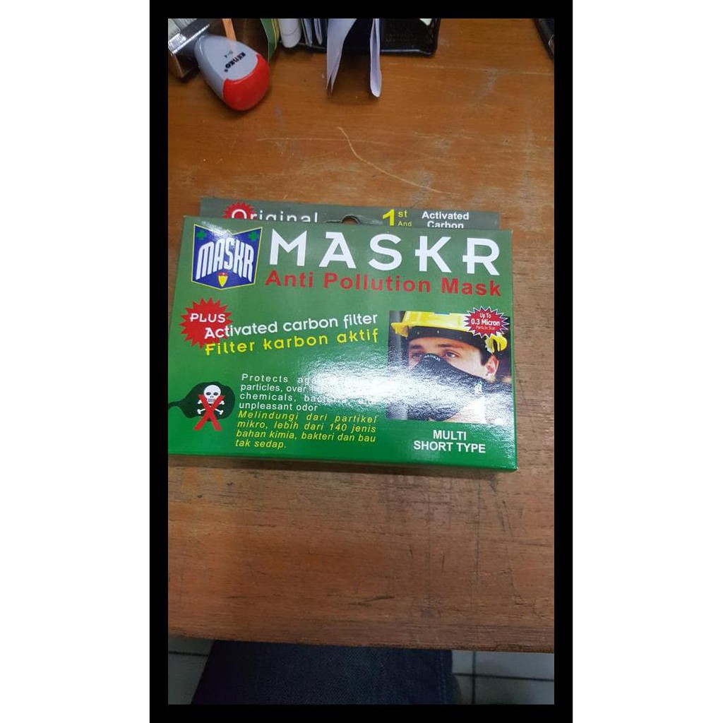 Jual Masker Motor Maskr Carbon Pendek Multi Termurah | Shopee Indonesia
