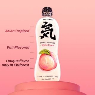 Jual Chi forest sparkling water / chi forest lychee fizzy / chi forest white peach | Shopee ...
