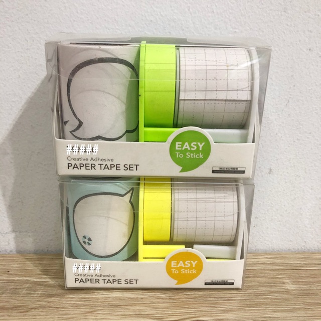Jual STICKY NOTES ROLL ADHESIVE PAPER TAPE SET | Shopee Indonesia