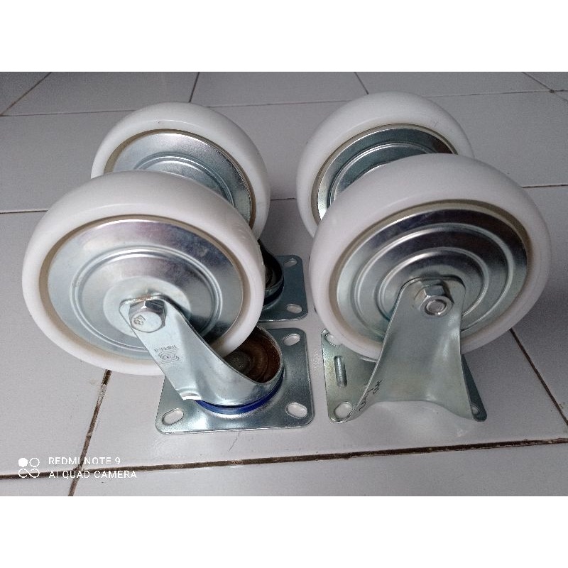 Jual roda nilon 5 in, roda troly nilon 5 in | Shopee Indonesia