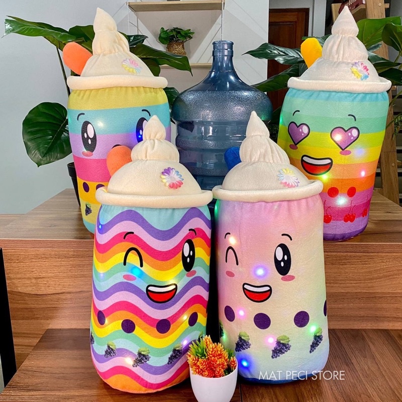 Jual BONEKA BOBA ES KRIM XL LED BAHAN HALUS DAN LEMBUT | Shopee Indonesia