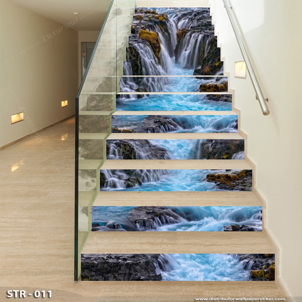 Jual STIKER TANGGA | STICKER TANGGA 3D CUSTOM | STIKER TANGGA MOTIF ...