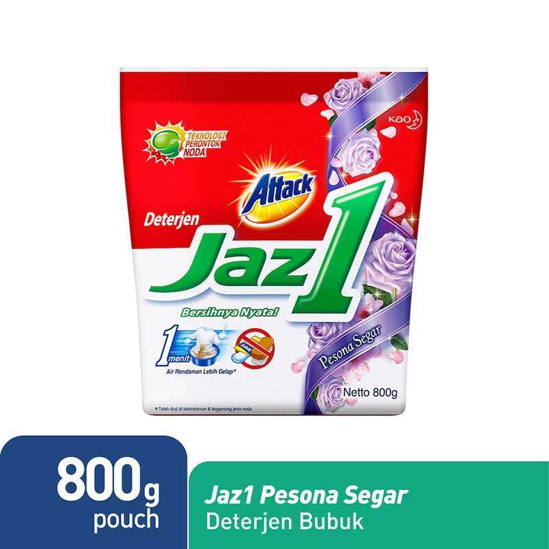 Jual Detergen Attack Jaz 1 Pesona Segar 800g | Shopee Indonesia