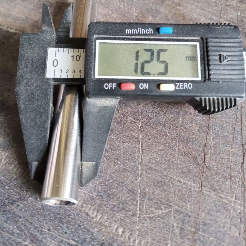 Jual Pipa Bulat Stainless OD 12,5 mm 1/2 Inchi Panjang 60 Cm Tebal 0,8 mm | Shopee Indonesia