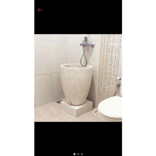 Jual bak mandi terrazzo cantik dan minimalis | Shopee Indonesia