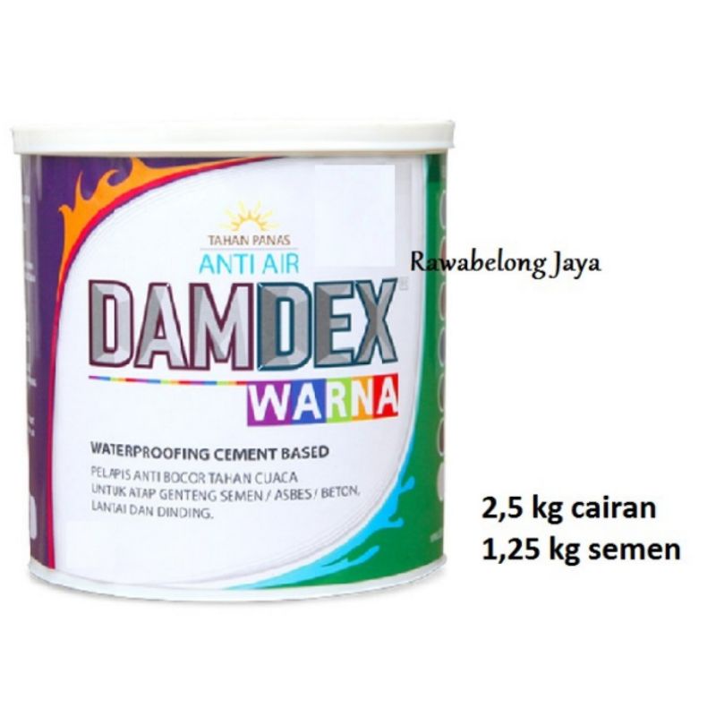 Jual DAMDEX WARNA PRIMER WATERPROOFING GALON | Shopee Indonesia