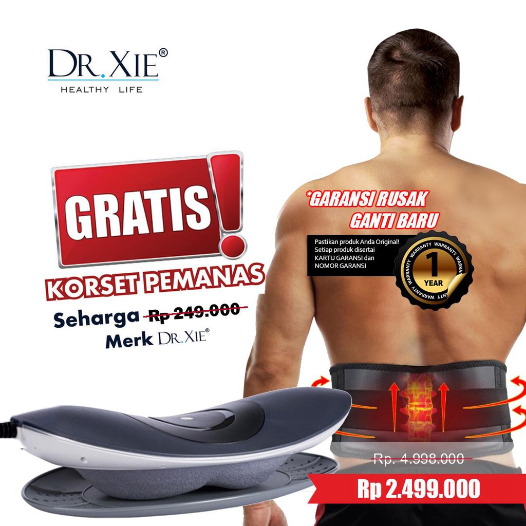 Alat Terapi Syaraf Saraf Kejepit. Sakit Pinggang Dr. Xie Original | Shopee Indonesia