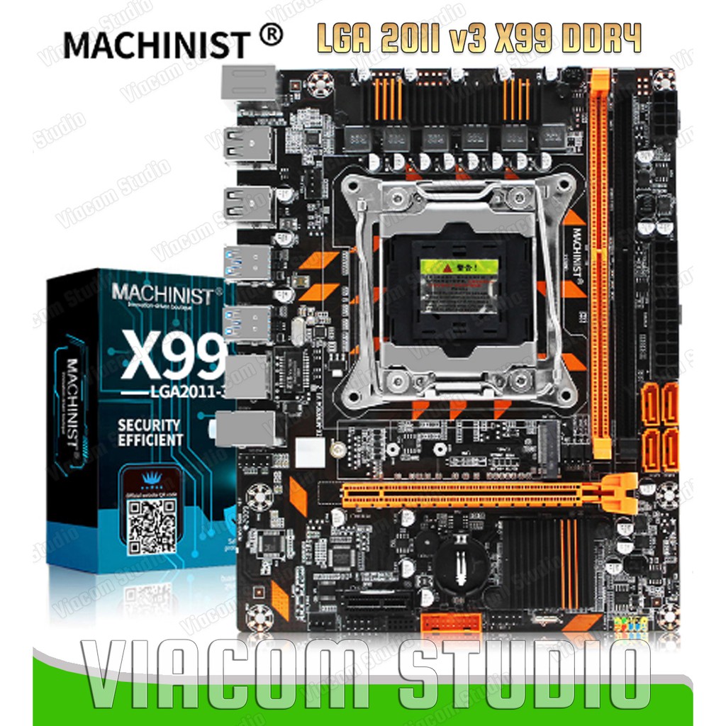Jual PROMO Motherboard LGA 2011 V3 X99 DDR4 Xeon E5 V3 V4 M2 Nvme USB 3 ...