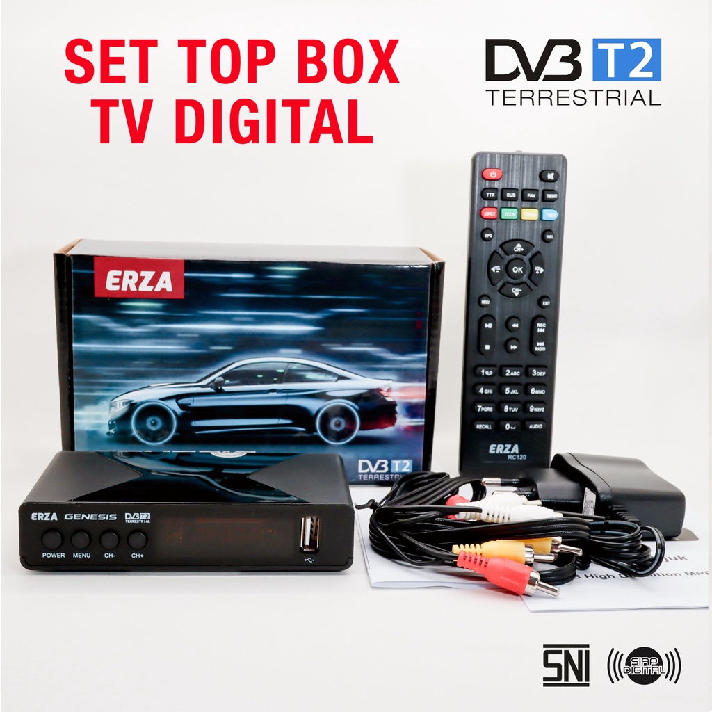 Jual STB TV DIGITAL Set Top Box ERZA Genesis DVB T2 / STB TV Digital ... Jual STB TV DIGITAL Set Top Box ERZA Genesis DVB T2 / STB TV Digital ...