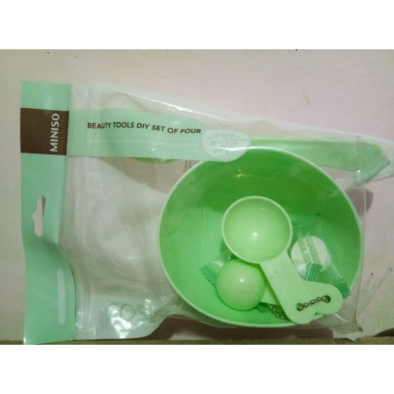 Jual MINISO BEAUTY TOOLS DIY SET OF FOUR (UNTUK RACIK MASKER) Indonesia ...