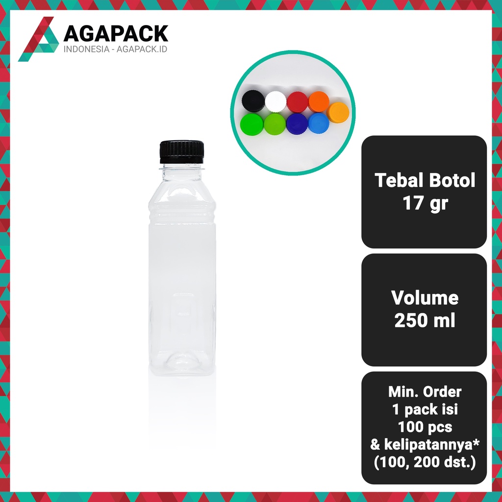 Jual Botol Yoghurt Yogurt Tinggi 250ml 250 ml Plastik PET Cimori Cimory ...