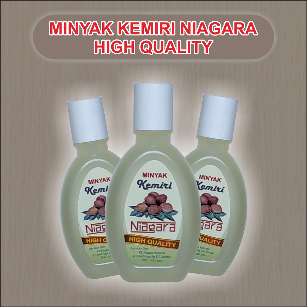 Jual Penumbuh Rambut Minyak Kemiri Niagara Putih | Shopee Indonesia