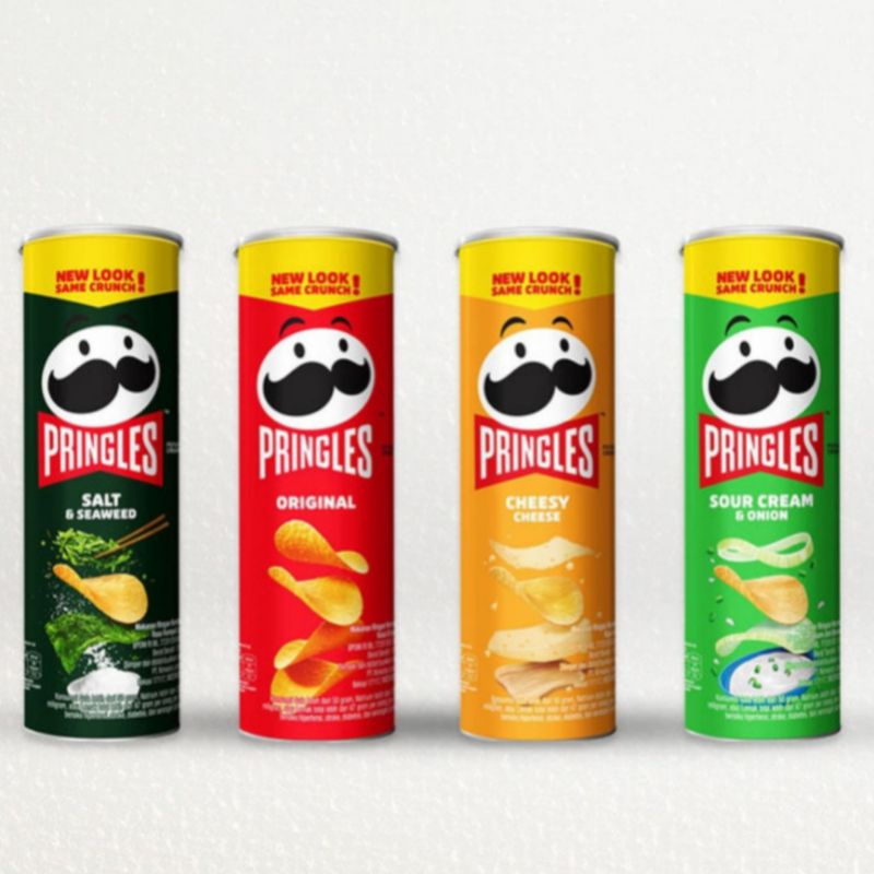 Jual Pringles Potato Crisps Original 107 g | Shopee Indonesia