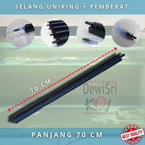Jual Selang UNIRING dengan / Pemberat PANJANG 70 CM Aerator Kolam dan ...