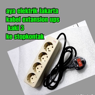 Jual TTBDG Stop Kontak Kaki 3 Tiga UPS APC Colokan Konverter Converter ...