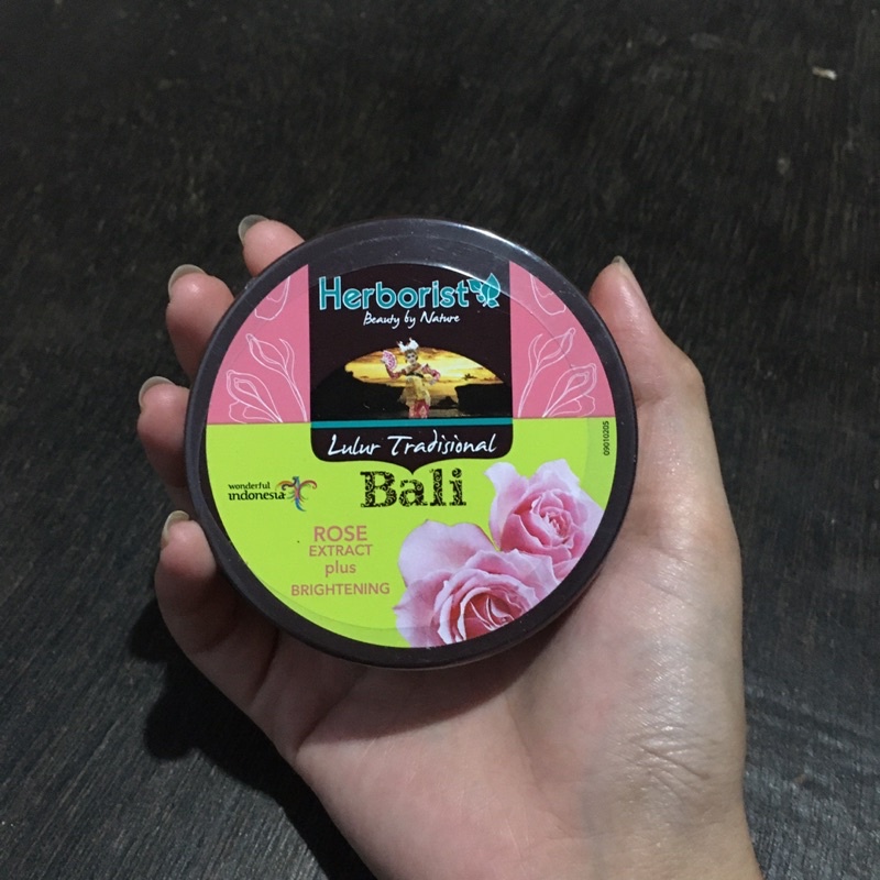 Jual Herborist Lulur Tradisional Bali - Rose 100g | Shopee Indonesia