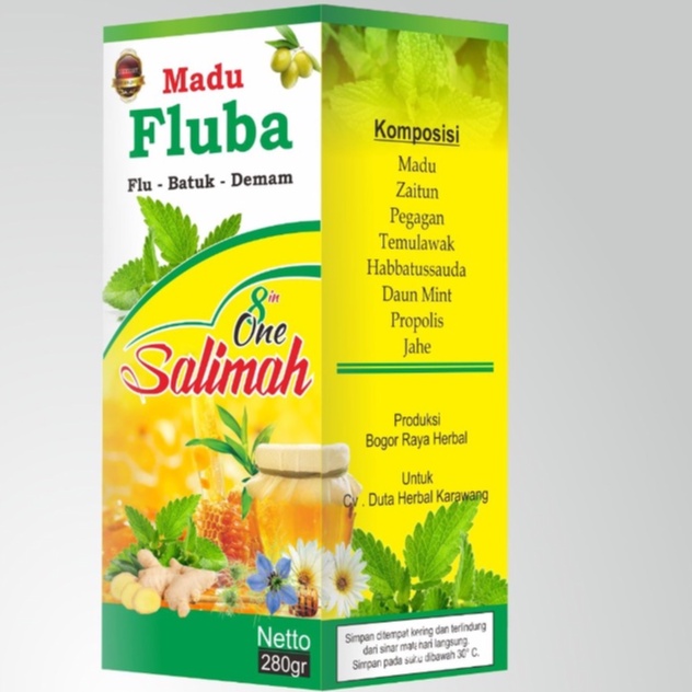 Jual FLUBA Madu Flue Batuk Deman 280 Gram | Shopee Indonesia