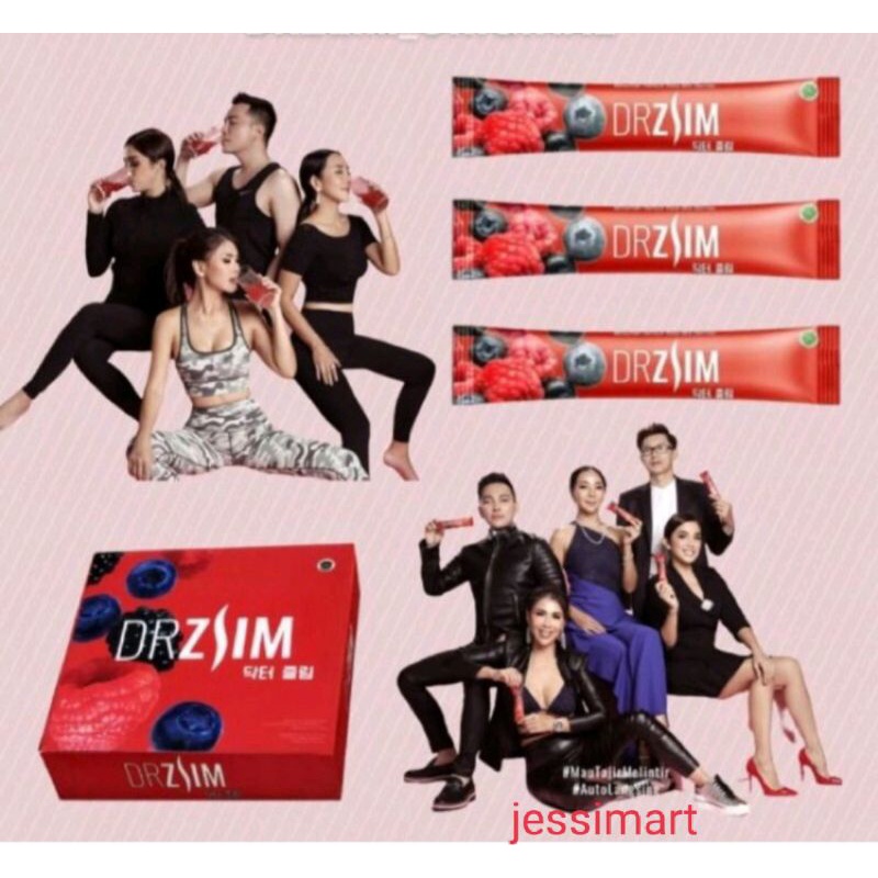Jual DR ZLIM Dr Slim Minuman Kesehatan Detox Fiber (ORIGINAL/ ASLI) 1 ...