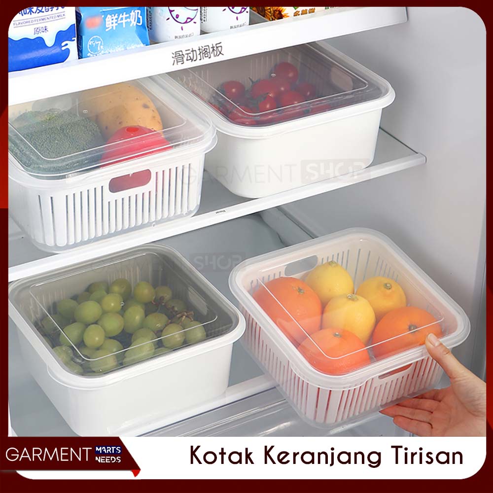 Jual TIPU - Tempat Buah Sayur Saringan Serbaguna Kotak Penyimpanan ...