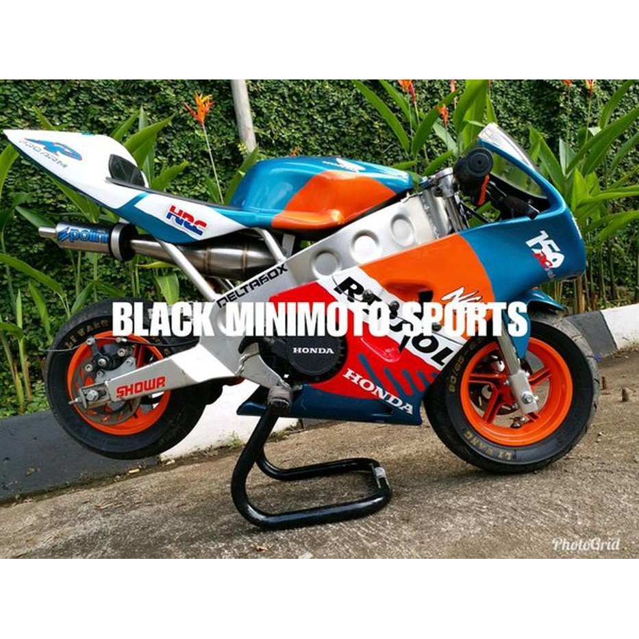 Jual Pedox Jack Stand Motor Mini GP HITAM Indonesia|Shopee Indonesia
