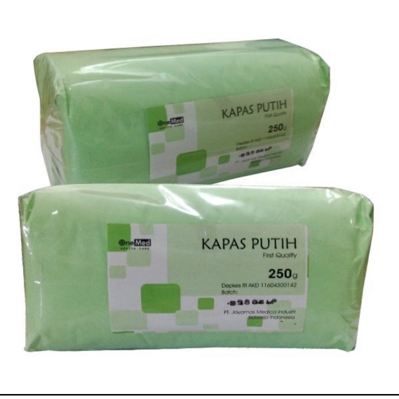 Jual KAPAS PEMBALUT PUTIH 500 GRAM ONEMED | Shopee Indonesia