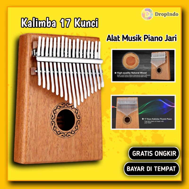 Jual Alat Musik Piano Jari Kalimba 17 Kunci Note Sound - Cega | Shopee ...