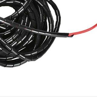 Jual Kabel Spiral Pelindung Perapi 12mm KS-12 BLK 10M Hitam Premium ...