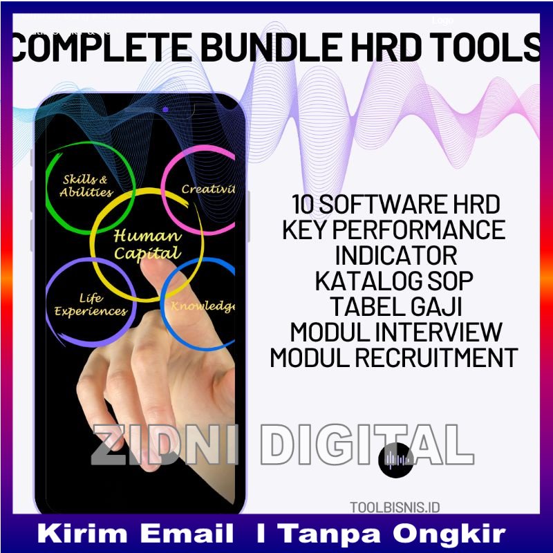 Jual COMPLETE BUNDLE ﻿HRD TOOLS 10 SOFTWARE HRD KPI + SOP + TABEL GAJI ...