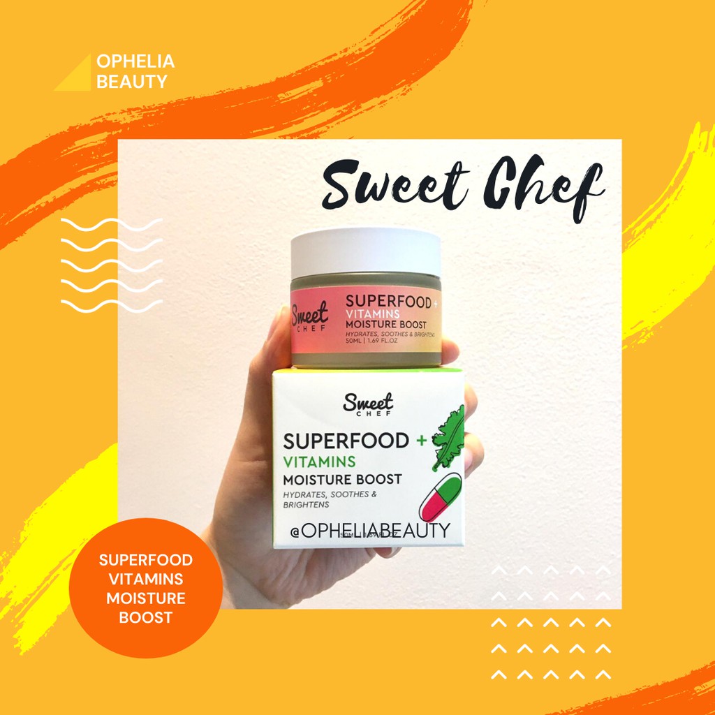 Jual SWEET CHEF Superfood Vitamins Moisture Boost (50ml) Indonesia ...