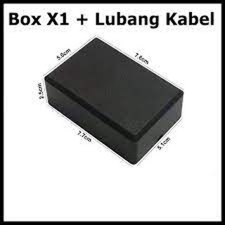Jual BOX X1/BOX PLASTIK/BOX KOMPONEN/BOX UNIVERSAL/BOX RANGKAIAN ...
