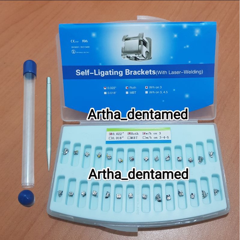 Jual BRACKET SELF LIGATING TANPA KARET (METAL) | Shopee Indonesia