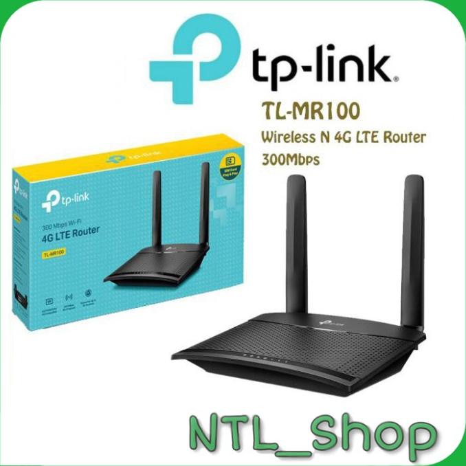 Jual Tp-Link Tl Mr100 300 Mbps Wireless N 4G Lte Router Tp Link - Murah ...