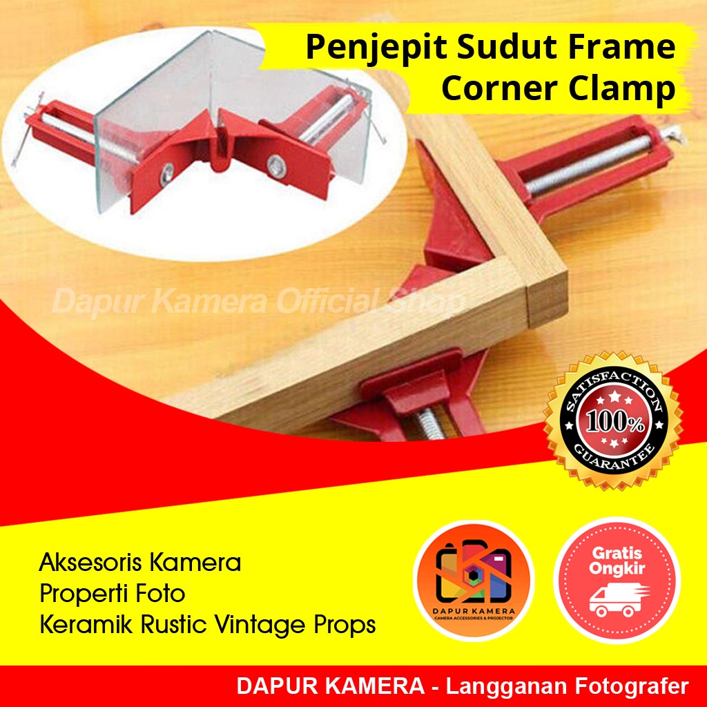Jual PENJEPIT SUDUT FRAME KACA KAYU - CORNER CLAMP JEPIT SUDUT 90 ...