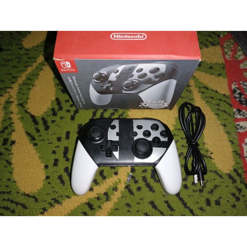 Jual Nintendo switch Pro Controller - ProCon Nintendo switch SSBU OEM ...