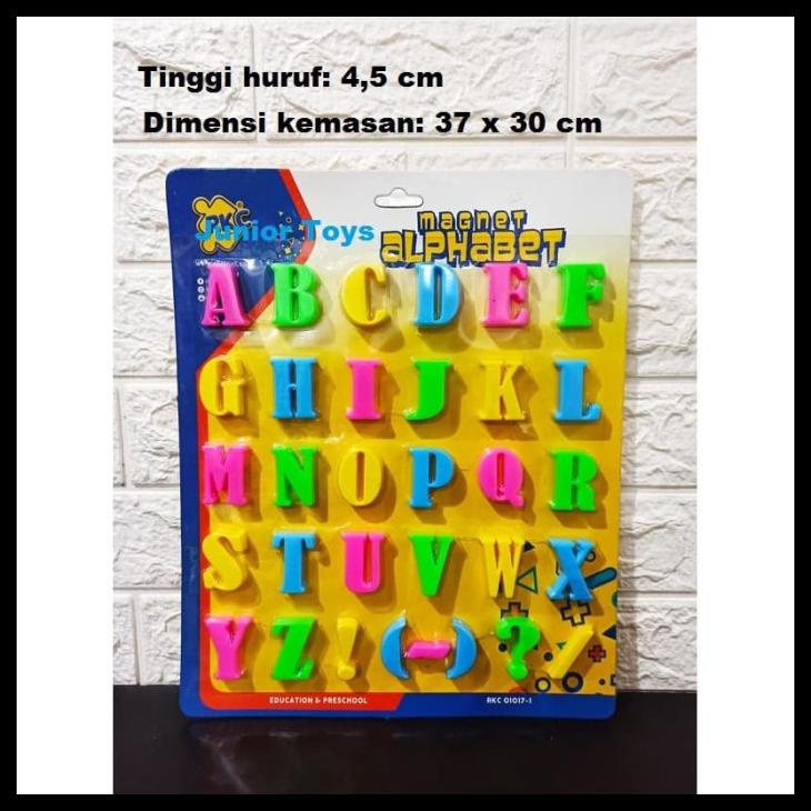 Jual MAINAN EDUKASI HURUF MAGNET ALPHABET DAN TANDA BACA 32 PCS ...
