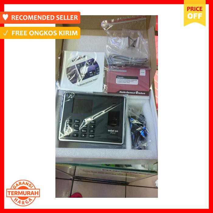 Jual Mesin Absensi Sidik Jari Fingerprint Solution P207 Indonesia ...