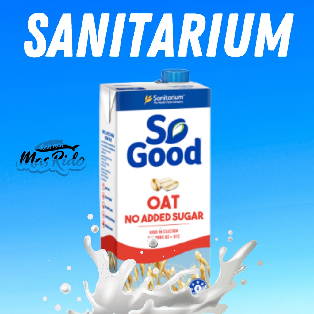 Jual SANITARIUM SO GOOD OAT MILK UNSWEETENED 1 LITER HARGA TERMURAH ...