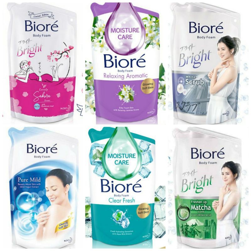 Jual BIORE Body Wash REFILL 250ML | Shopee Indonesia