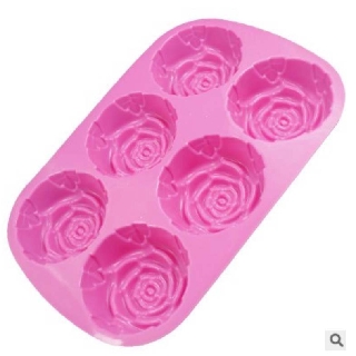 Cetakan puding bunga mawar loyang pudding loyang silicon jelly cetakan ...