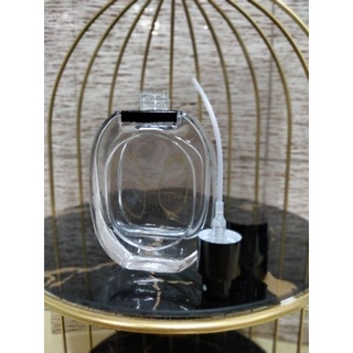Jual botol parfum diptyqu* 35 ml/botol parfum ovale/botol parfum hitam ...