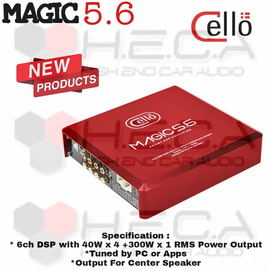 Jual CELLO MAGIC 5.6 DSP Processor Amplifier Prosesor Equalizer Audio ...