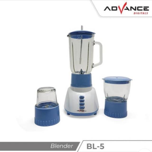 Jual Advance Blender BL-5 Multifungsi 3 in 1 Tabung Kaca 1,5 Liter ...