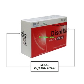 Jual Disolf 490 Mg Box Isi 30 Ori Indonesia|Shopee Indonesia