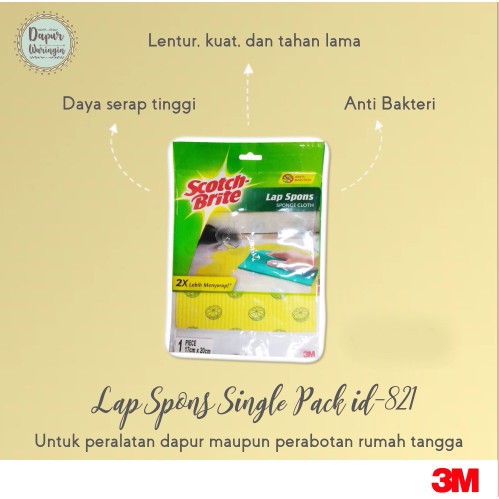 Jual ID-821 Lap Spons Single Pack | Shopee Indonesia