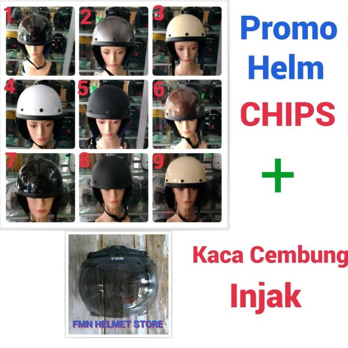 Jual Helm Chip Catok Vespa I Love My Bike + Kaca Bogo Injak | Shopee ...